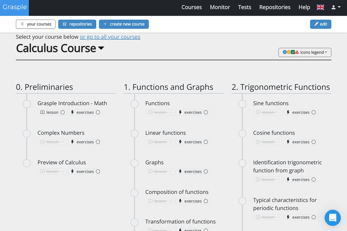 Grasple | Calculus Course
